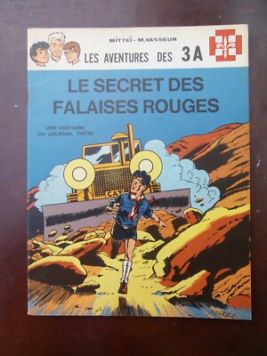 Journal Tintin - Les 3A - Le secret des falaises rouges - EO 1969 ...