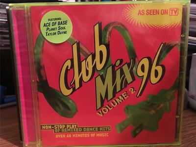 BRAND NEW SEALED Club Mix '96, Vol. 2 by Various Artists (CD Cold Front ...