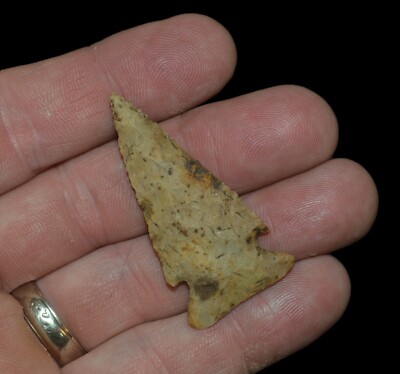 ENSOR CORYELL CO TEXAS AUTHENTIC INDIAN ARROWHEAD ARTIFACT CULPEPPER ...