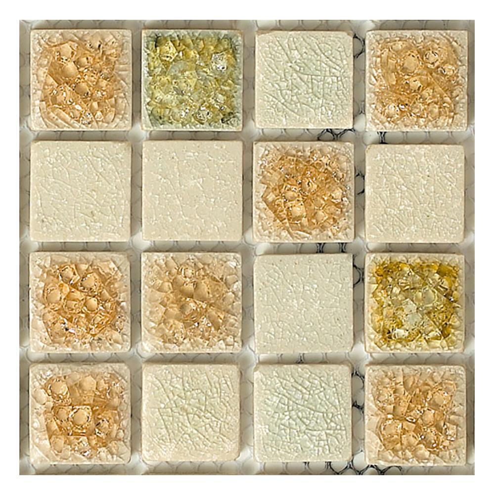 20pcs DIY Waterproof Self Adhesive 3D Wall Stickers Mosaic Tile Decal ...