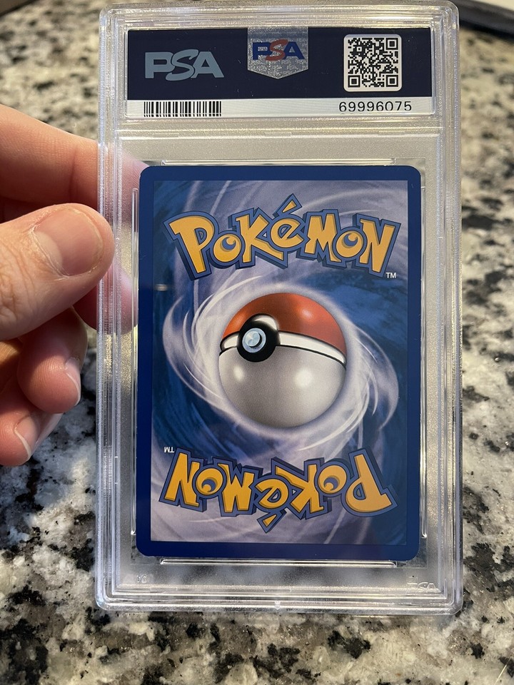 Pokemon Meganium Prime HeartGold SoulSilver Holo Rare #109 PSA 8 NEAR ...