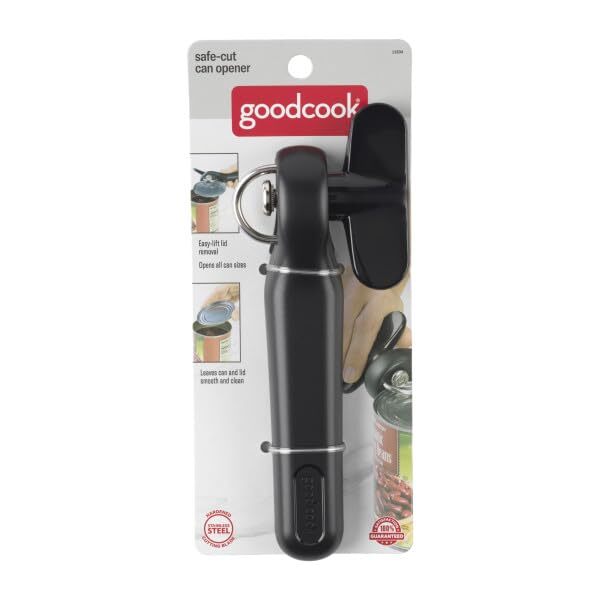 Good Cook Can Opener Safe Cut Manual Can Opener no Sharp Can Edges ...