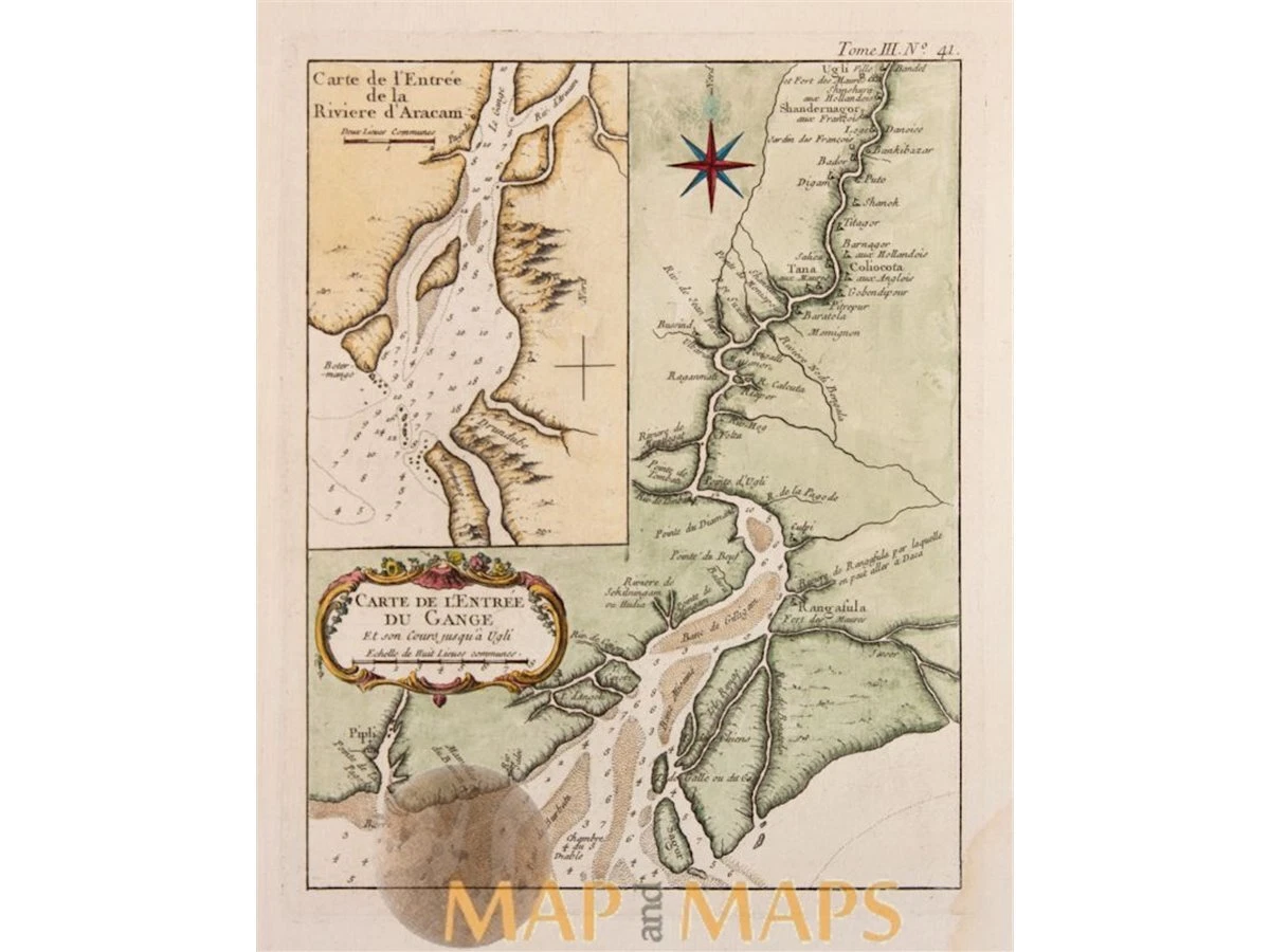 Map Of India Ganges River