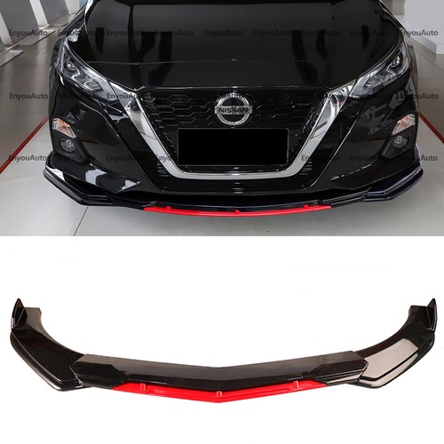 For Nissan Altima UNIVERSAL Front Bumper Lip Spoiler Splitter Gloss ...