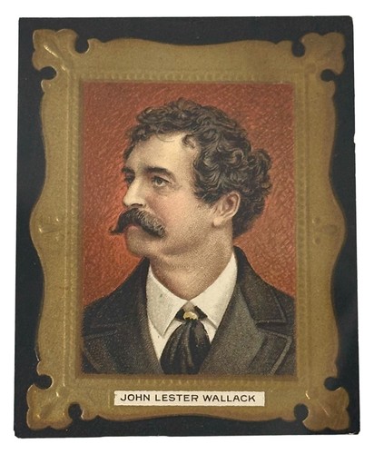 1910 Little Cigars Between the Acts John Lester Wallack Tobacco Card ...