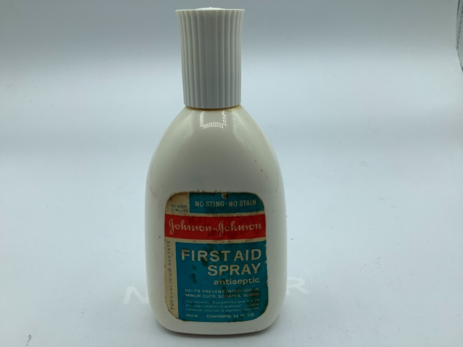 Vintage Johnson & Johnson Old Antiseptic First Aid Spray Pharmaceutical ...