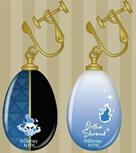Disney Twisted Wonderland Ortho Shroud Glass Earrings Japan Limited ...