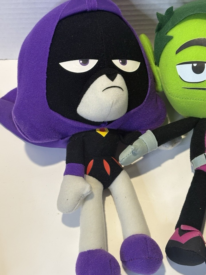 Teen Titans Go Plush Beast Boy Raven Plush Licensed Toy Factory | eBay