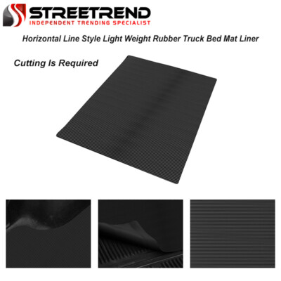 For 2002-2018 Dodge Ram Box Rambox 6.4 Ft Rubber Truck Bed Floor Mat ...