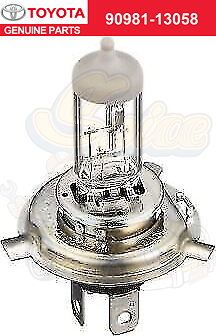 Toyota 90981-13058 YARIS ECHO 3D 5D Bulb for headlamp No.1 OEM Genuine ...