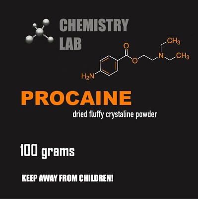 Procaine Hydrochloride Powder 99% 100g | eBay
