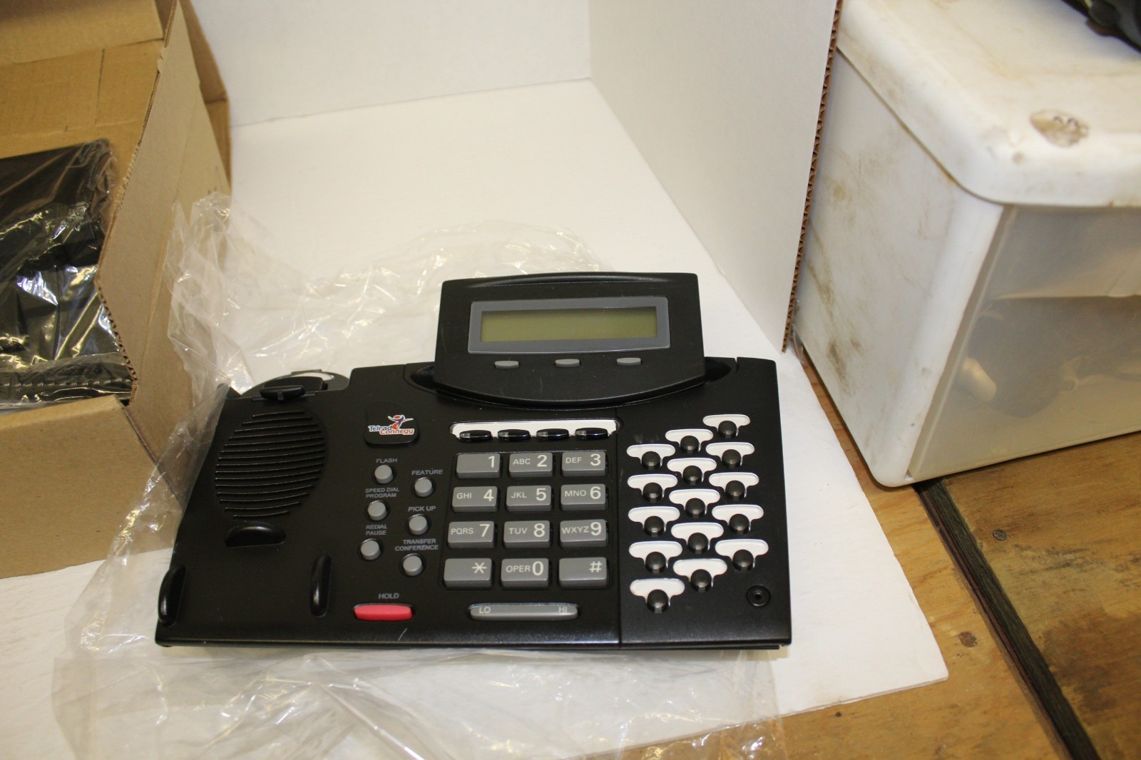 Telrad Avanti 79-631-1000/b 4 Button Phone 3015df Station Black WRNTY ...