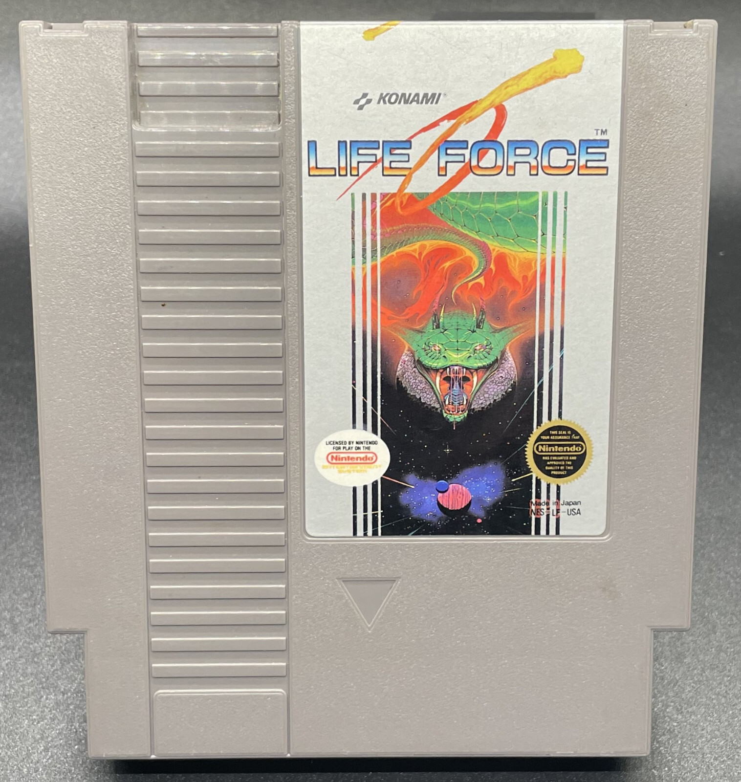 Life Force (Nintendo NES, 1988) Authentic - TESTED & Working ! Cart ...