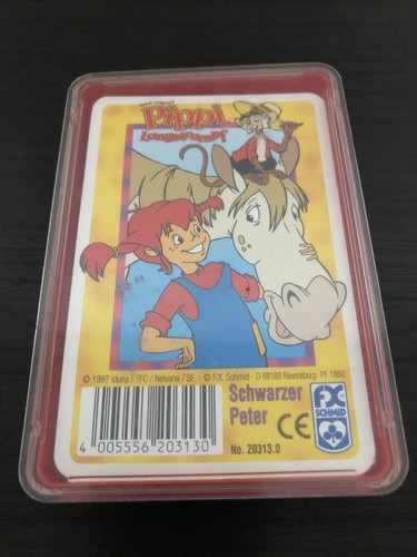 Pippi Langstrumpf - Schwarzer Peter - FX Schmid - Vintage - Retro | eBay.de