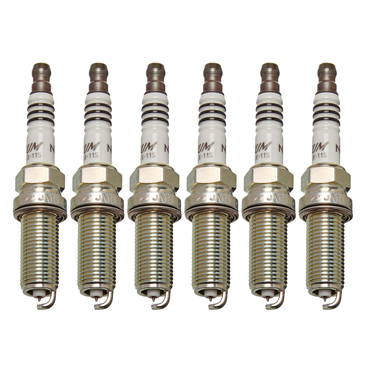 NGK Iridium IX Spark Plug Set (6 Pieces) LKAR7BIX-11S For EX35 G25 ...