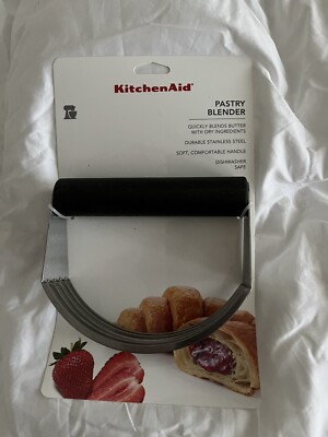 KitchenAid Gourmet Pastry Blender Stainless Steel Black Handle NEW | eBay
