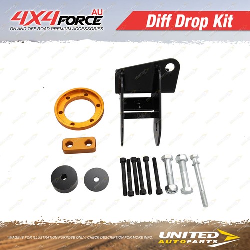 Front 2" 3" 4" Lift Diff Drop Kit for Ford Ranger T9 Next Gen PY 22-on ...