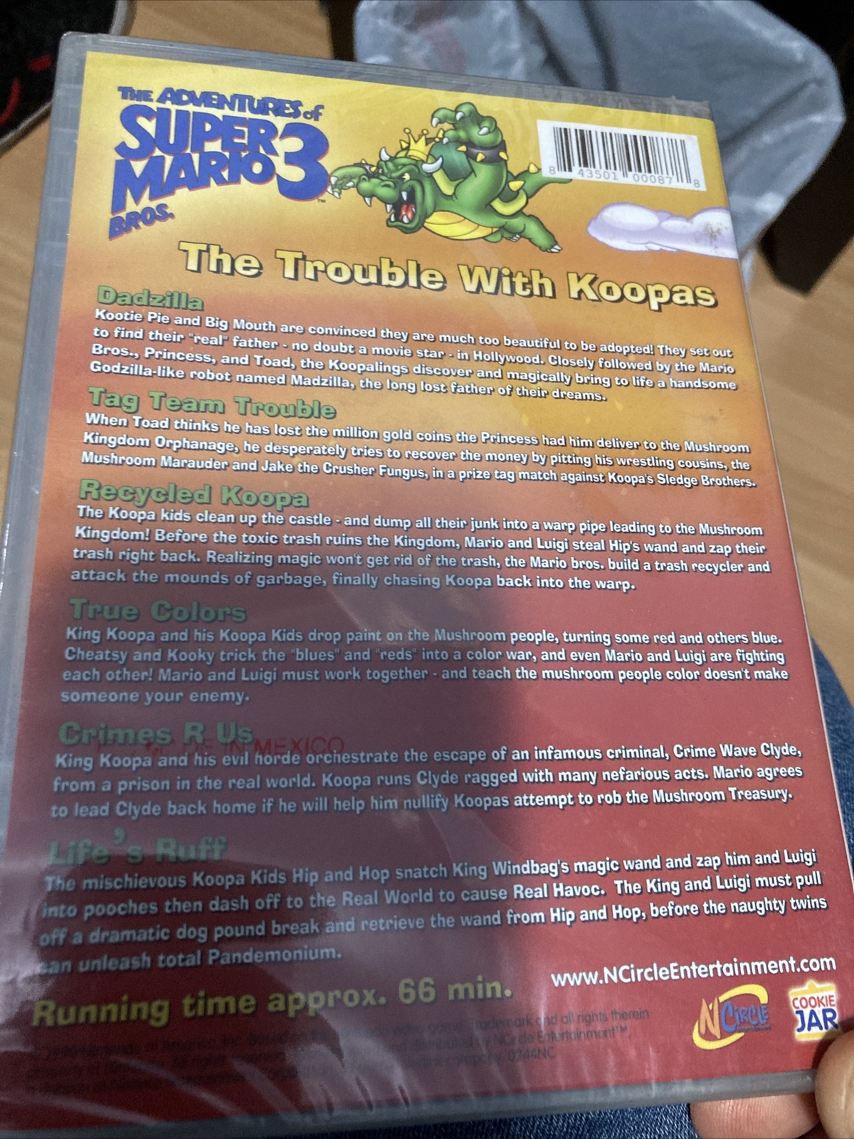 The Adventures of Super Mario Bros. 3: The Trouble With Koopas (DVD ...