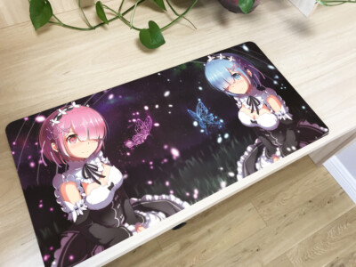Hot Anime Mousepad Re:Zero Rem Ram PC Desk Mouse Pad Game Play Mat Mice ...