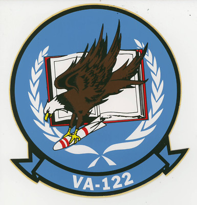 VA-122 FLYING EAGLES 3ea NAVY DECALS 4.5"X5" MYLAR | eBay