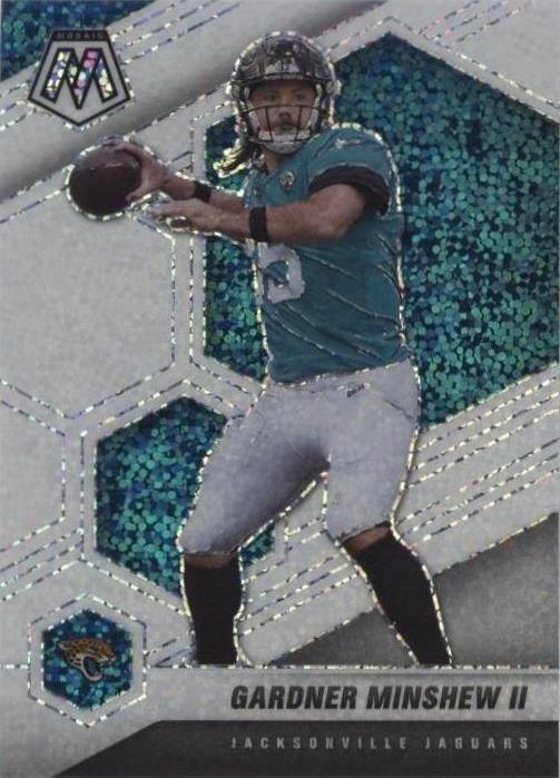 2021 Panini Mosaic - Gardner Minshew II #98 White Sparkle Prizm for ...