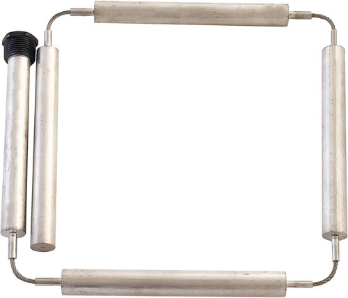 Water Connection, Aluminum Zinc Anode Rod for Hot Water Heater, ¾ NPT x ...