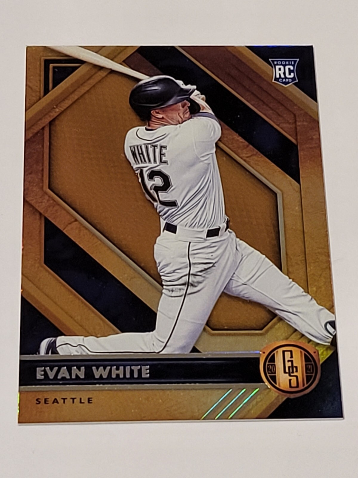 2021 PANINI CHRONICLES GOLD STANDARD BASEBALL ROOKIE CARD EVAN WHITE #5 ...