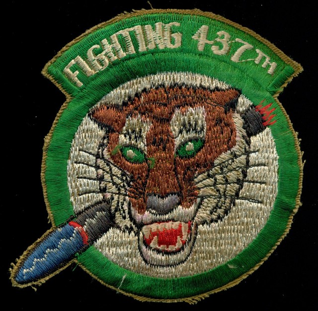 USAF 437th Fighter Squadron Patch HM-2 | eBay
