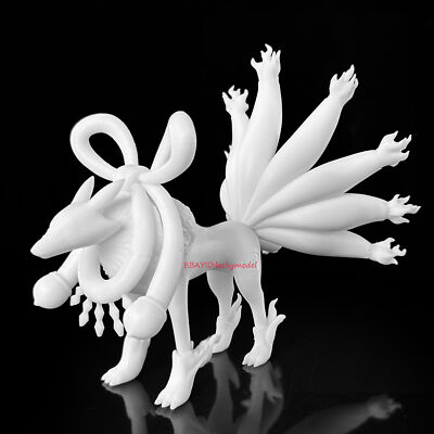 Unpainted Digimon Kyubimon Resin GARAGE KIT FIGURES Model In Stock New ...