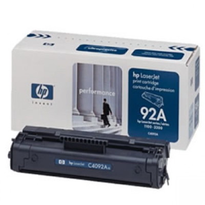 HP LaserJet 92A (C4092A) Black Toner Cartridge | eBay