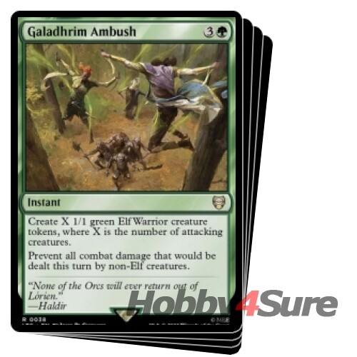Galadhrim Ambush X4 MTG The Lord Of The Rings: Tales Of Middle-earth ...
