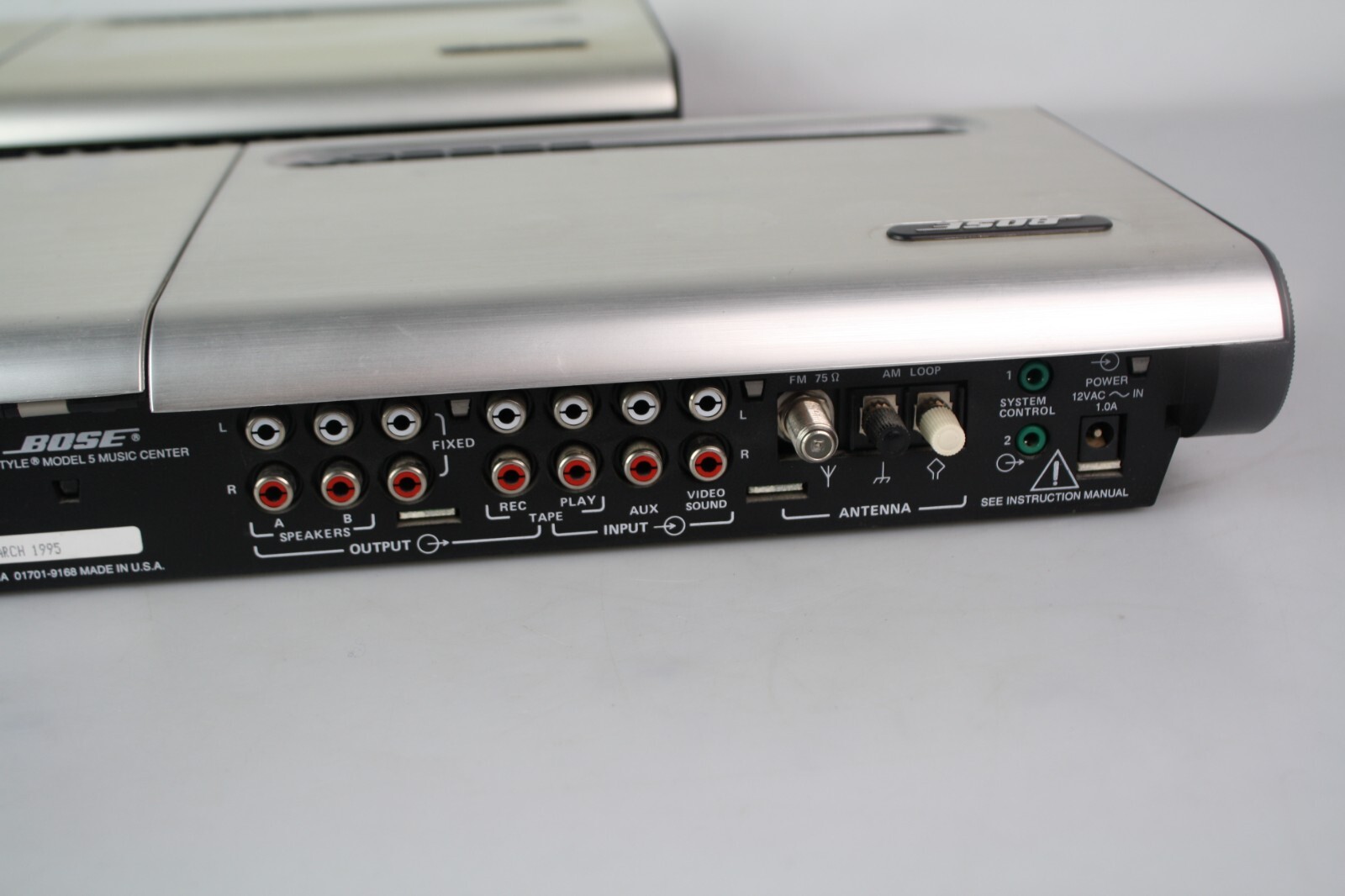 Lot of 2 Bose Lifestyle Model 5 Radio AM FM Music Center CD Receivers ...