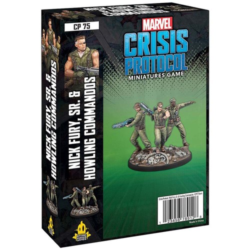 Marvel Crisis Protocol Nick Fury Sr. and The Howling Commandos ...