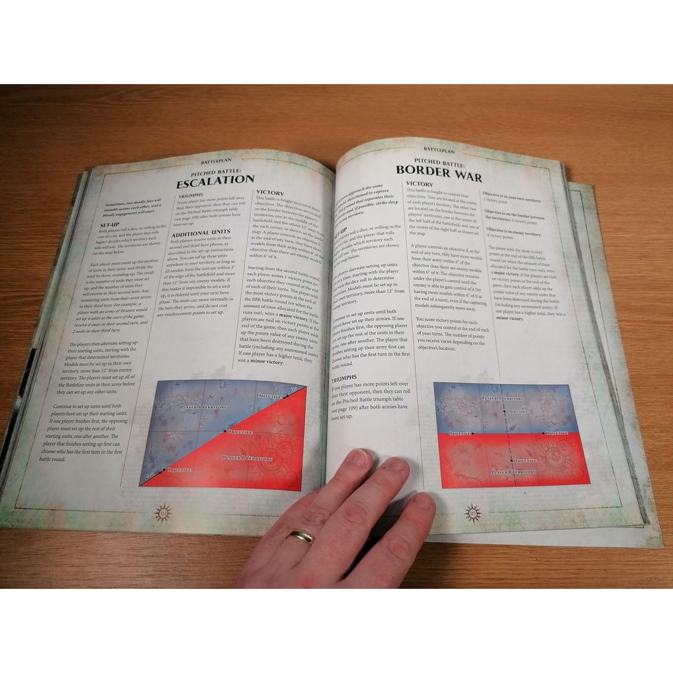 Warhammer General's Handbook 2016 Age of Sigmar Games Workshop RPG ...