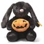 Steiff Hoppie Rabbit & Pumpkin 16cm Plush EAN 081132 Black plush for ...