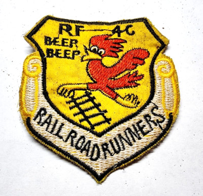 F4 Phantom II RF4C Rail Road Runners Vietnam War Era made Patch | eBay