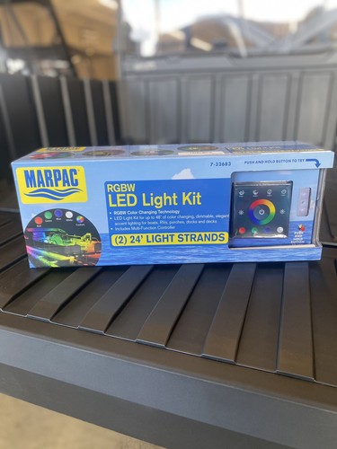 Marpac Rgbw Led Light Kit Pontoon Light With Control | eBay