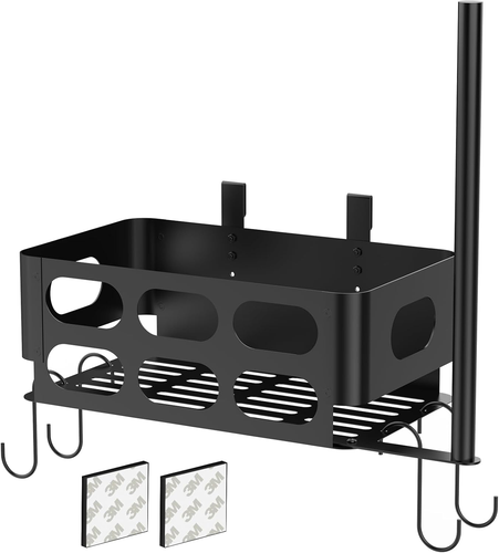 Storage Bin for Traeger Smoker Grill Caddy with Paper Towel Holder and ...