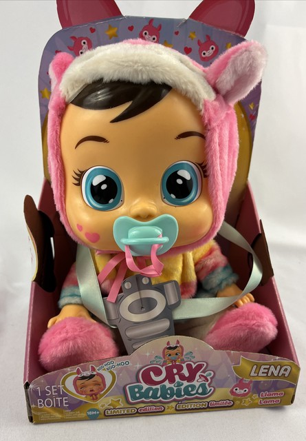 Cry Babies Lena Llama Baby Doll Cries Real Tears Limited Edition for ...