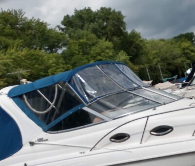 CURVED GLASS WINDSHIELD ONLY!!! COMPLETE OFF A 2002 WELLCRAFT 2600 ...