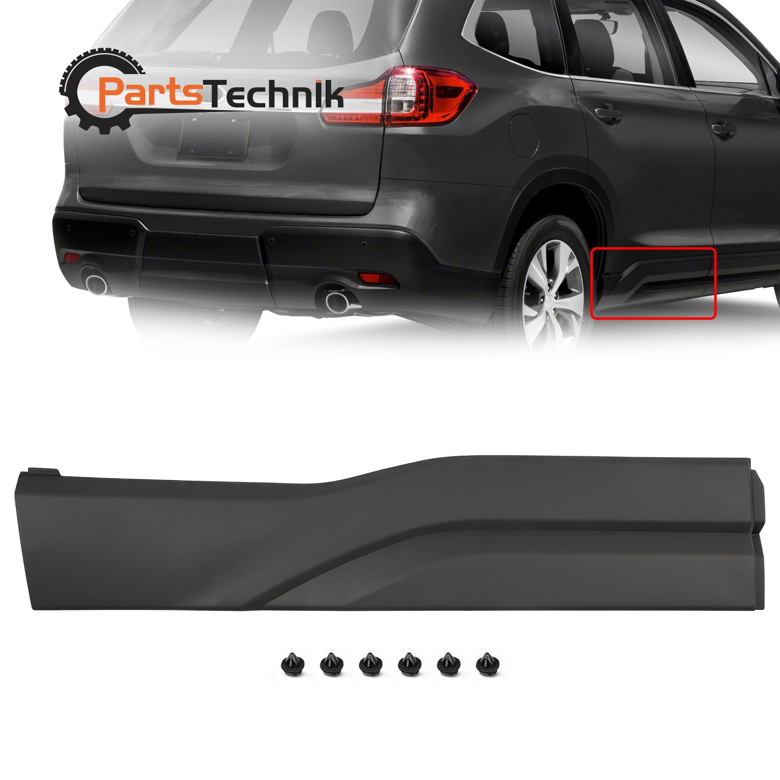 For 2019-2023 Forester Exterior Rear Door Lower Molding RH Passenger ...