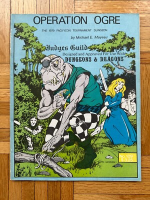 Judges Guild - Operation Ogre - 1979 Pacificon Tournament - Excellent ...