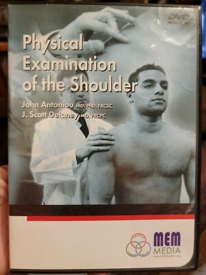 Physical Examination of the Shoulder (DVD, 2001) | eBay