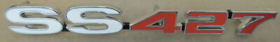 GM 7752254 NOS 67-69 SS 427 Camaro, Chevelle Baldwin Motion Emblem ...