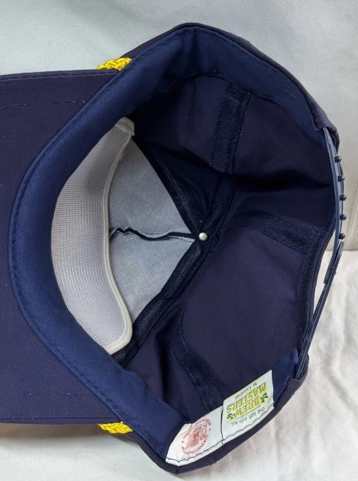 Miller Light Official Vintage Blue Snapback Trucker Hat Cap By Brew ...