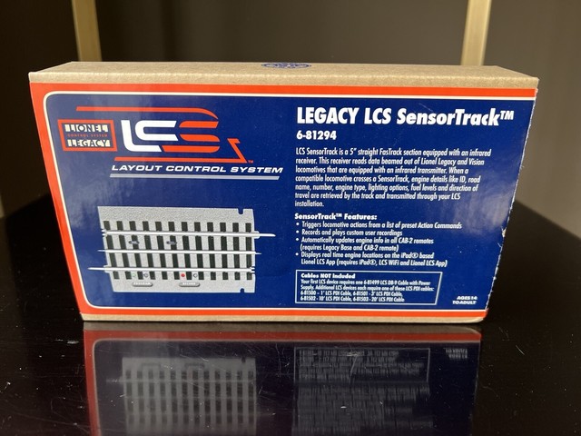 Lionel 81294 O Scale FasTrack LCS SensorTrack for sale online | eBay
