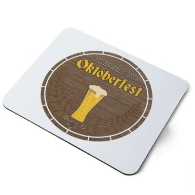 Mouse Mat Pad - Oktoberfest Beer Festival Germany Laptop PC Desk Office ...