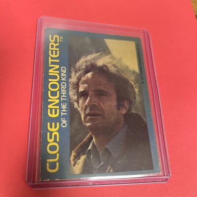 1977 Wonder Bread Close Encounters of the 3rd Kind Card #4 CLAUDE ...