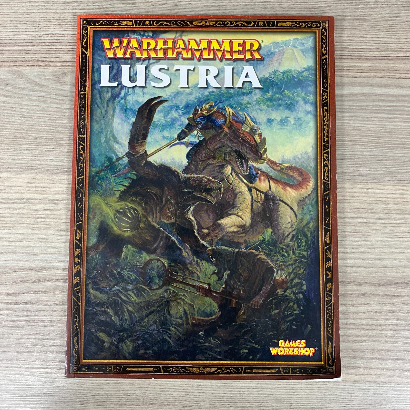 LUSTRIA WARHAMMER FANTASY BATTLE SOFTBACK ARMY SUPPLEMENT ARMY BOOK ...