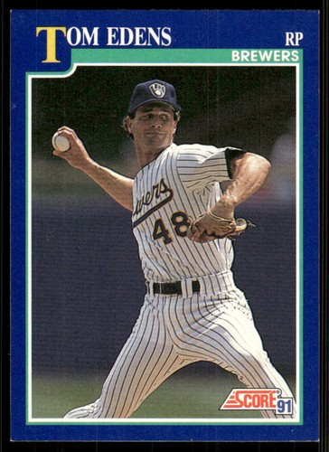1991 Score #78 Tom Edens | eBay